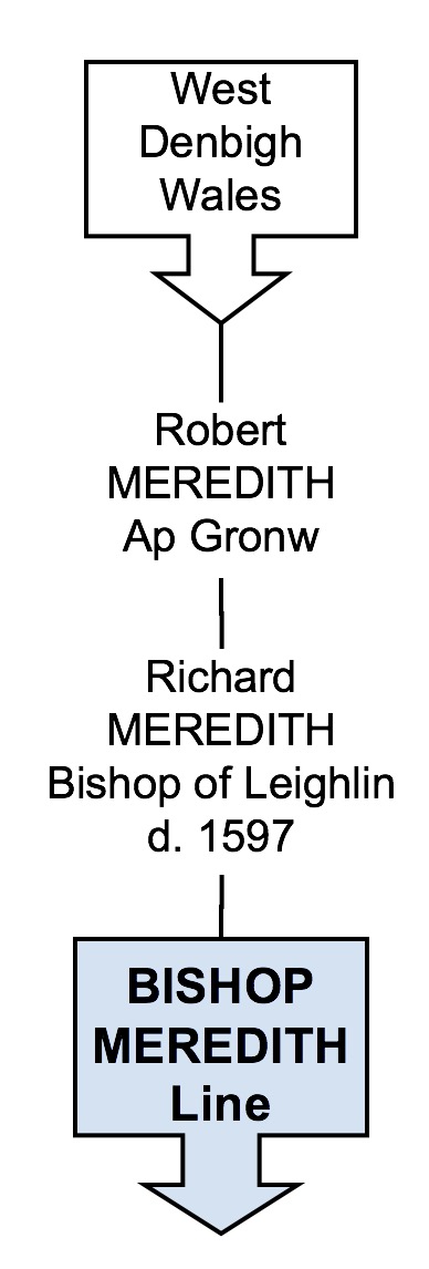 The Irish Merediths - Bishop Richard Meredith